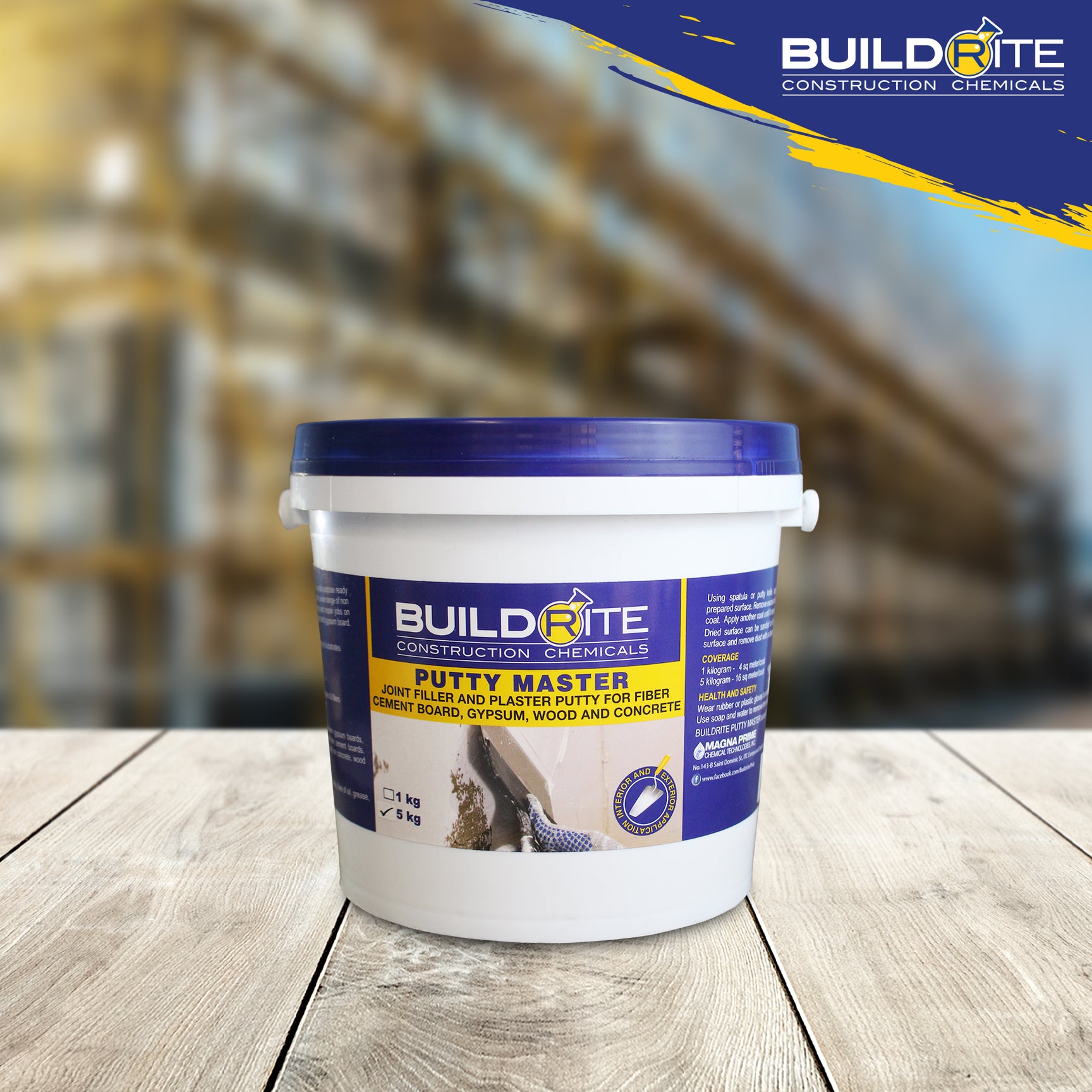 BUILDRITE PUTTY MASTER (Gallon) – Magna Prime Shop